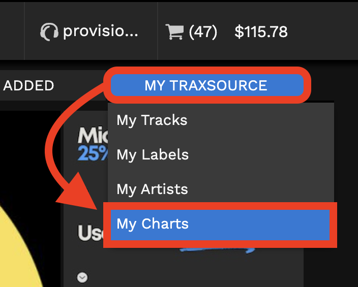 How to fix: "You've reached the maximum amount of charts" – Traxsource ...
